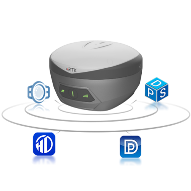 Hi-Target Base V500 Radio Externo Largo Alcance con Rover vRTK con ...